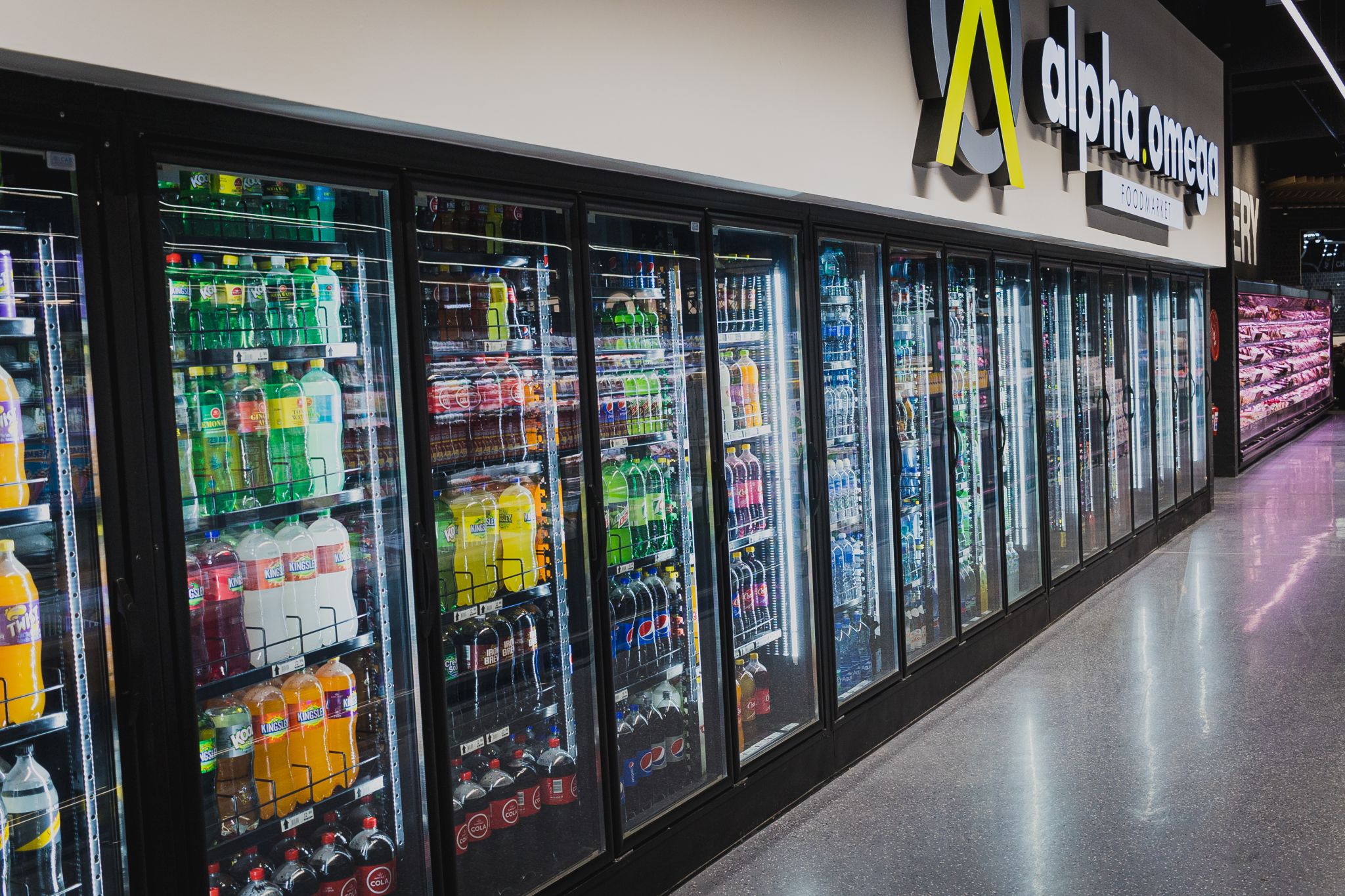 Alpha and Omega Supermarket - Solcab - Commercial Refrigeration - Cold ...